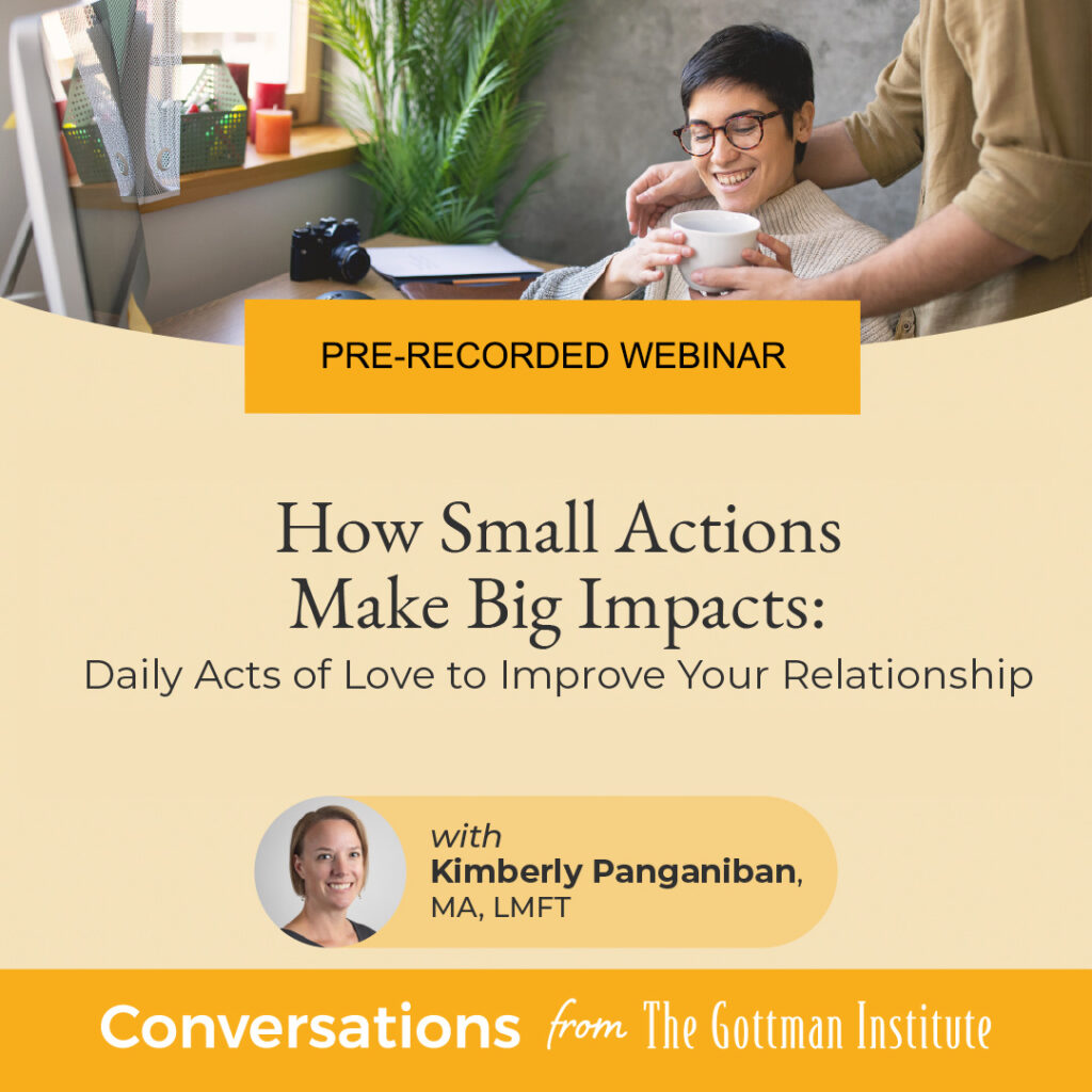 Daily Acts of Love to Improve Your Relationship- Gottman | Couples